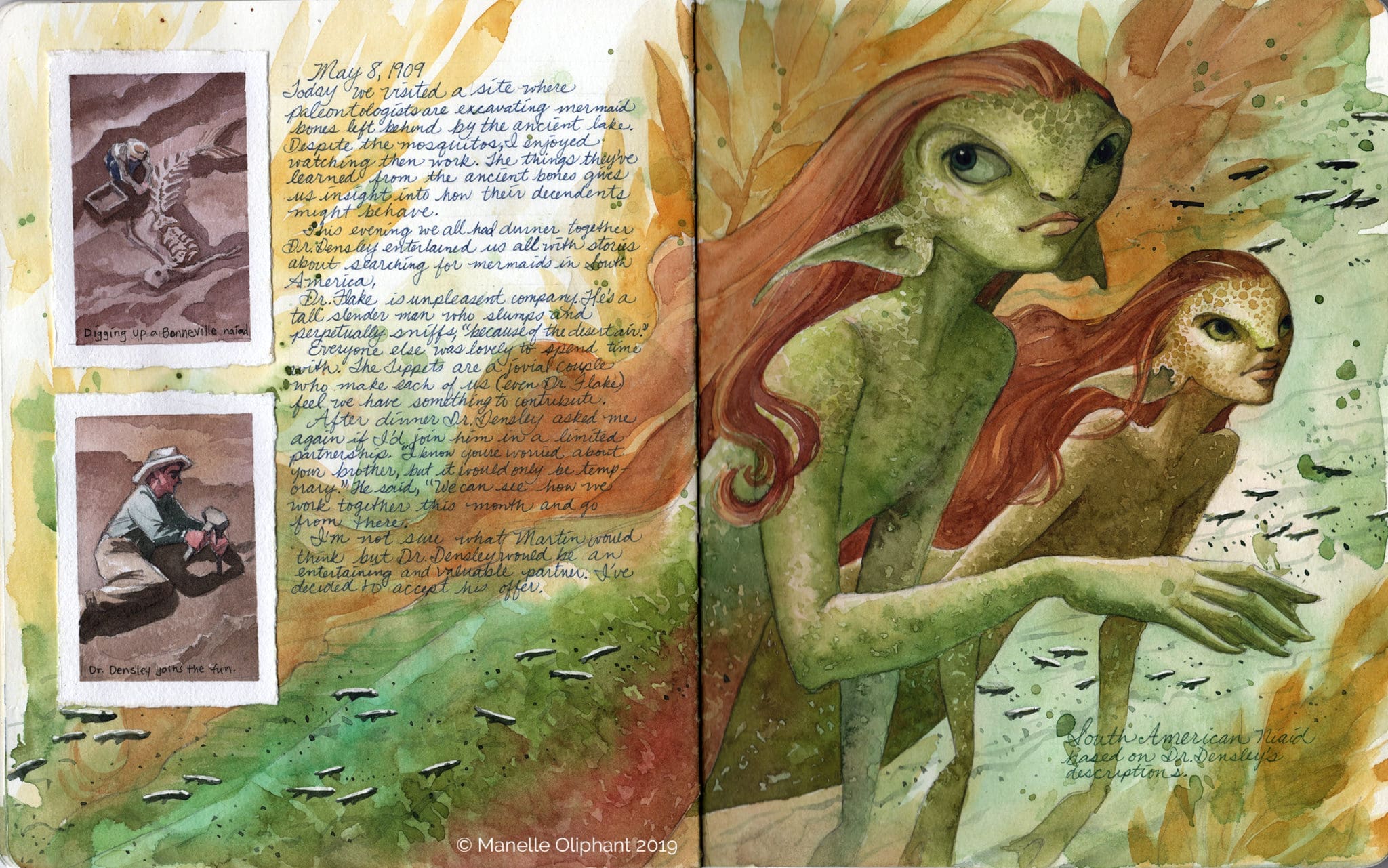 The Great Naiad Discovery of 1909 •Part 2 • Mermay 2019 | Tales Fantastic